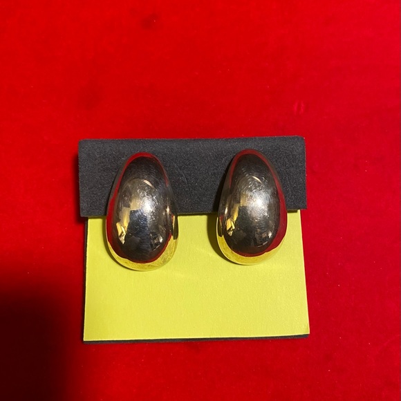 Sterling | Jewelry | Thick Bold Sterling Hoop Earrings | Poshmark